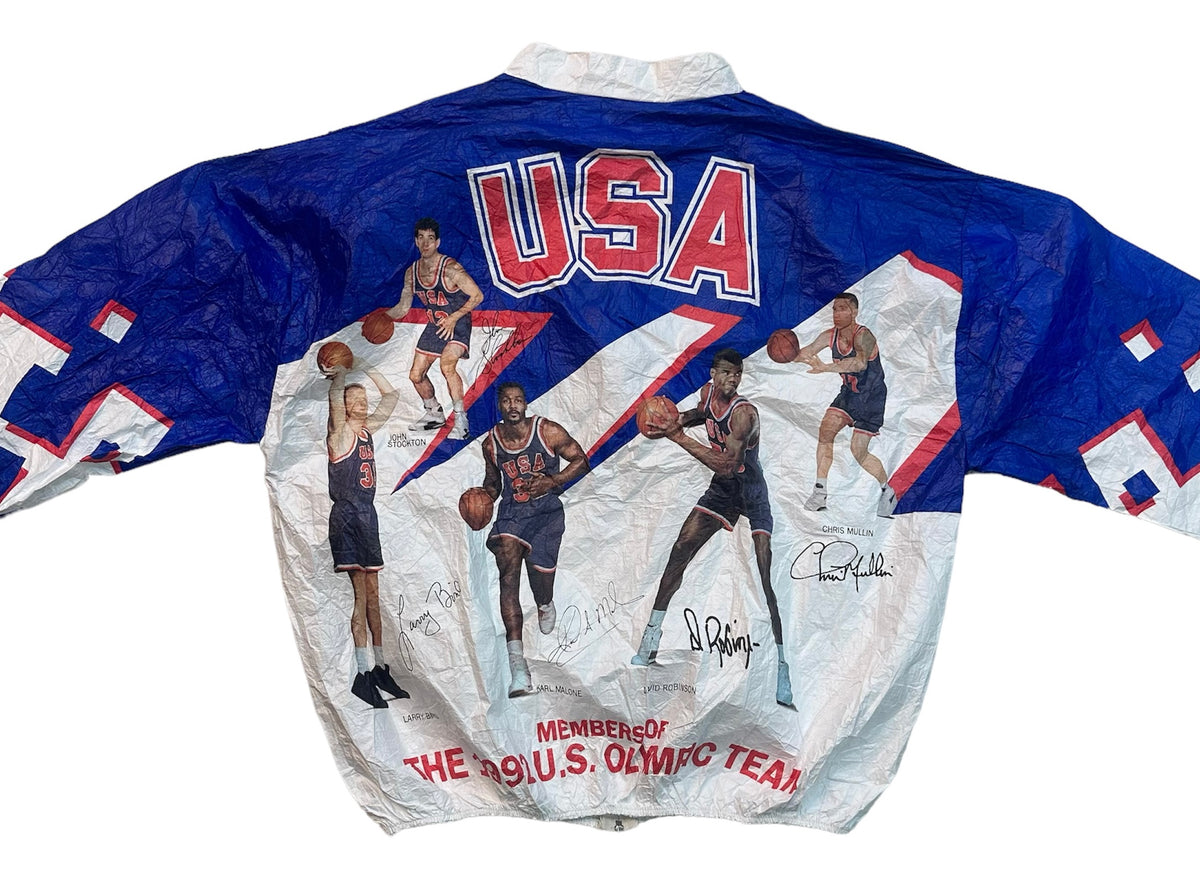 1992 DREAM TEAM KELLOGGS WIND BREAKER – Thevaultdtx