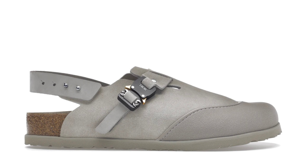 DIOR X BIRKENSTOCK “TOKIO MULE GREIGE” – Thevaultdtx