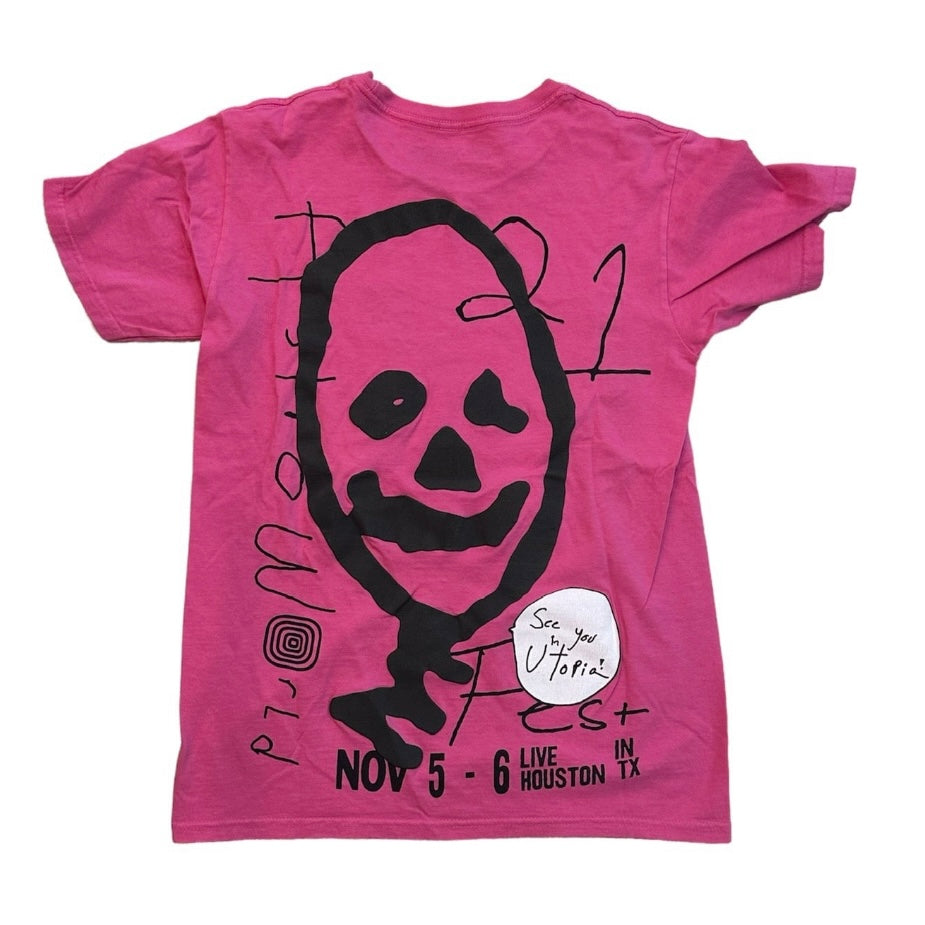 TRAVIS SCOTT ASTROFEST 2021 TEE - PINK – VDTX TRAVIS SCOTT ASTROFEST 2021 TEE - PINK – VDTX